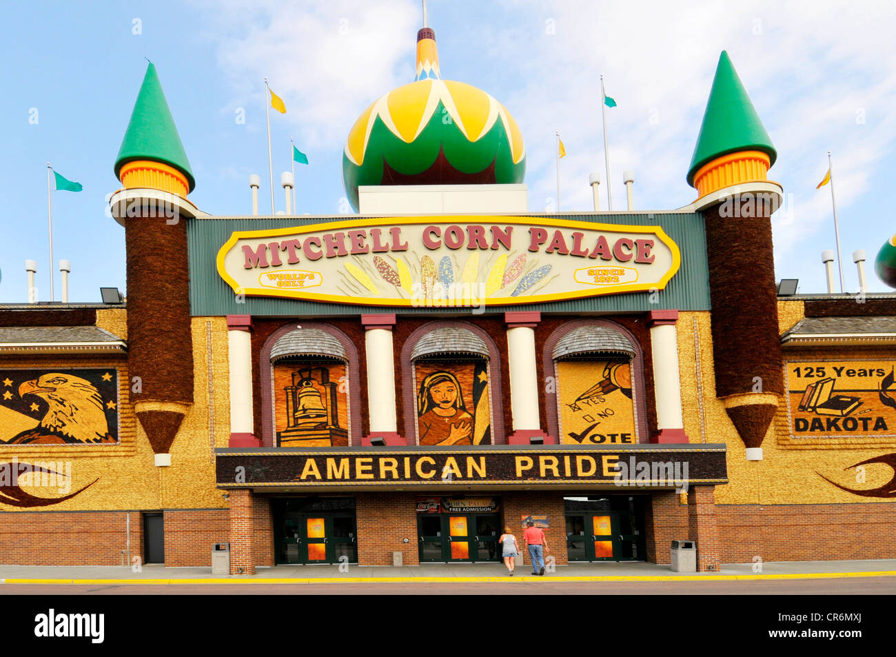 Mitchell Corn Palace South Dakota Stock Photo - Alamy
