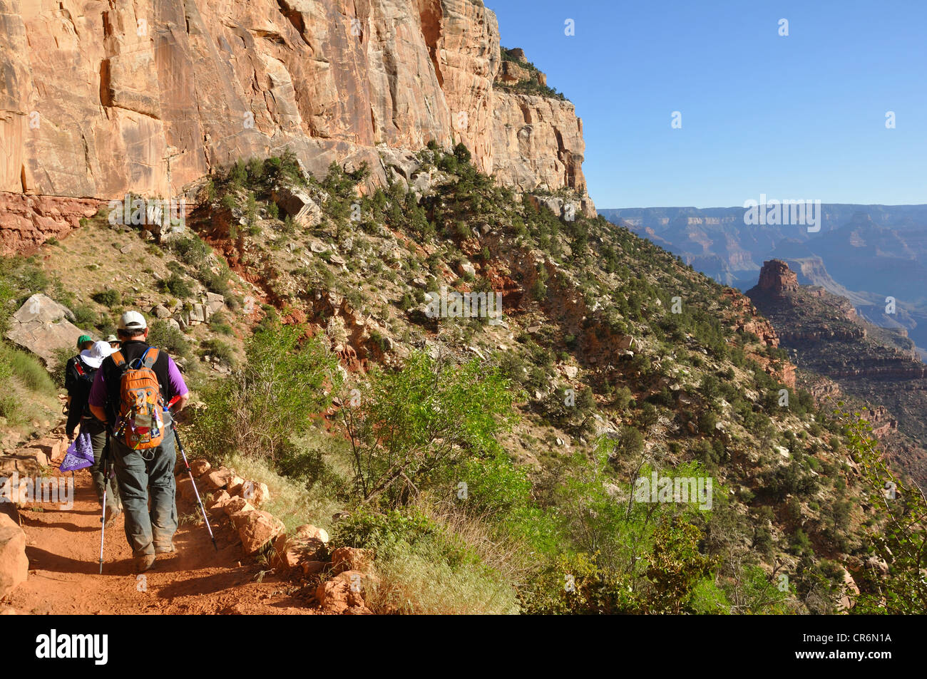 Bright Angel trail, Grand Canyon, Arizona, USA Stock Photo - Alamy