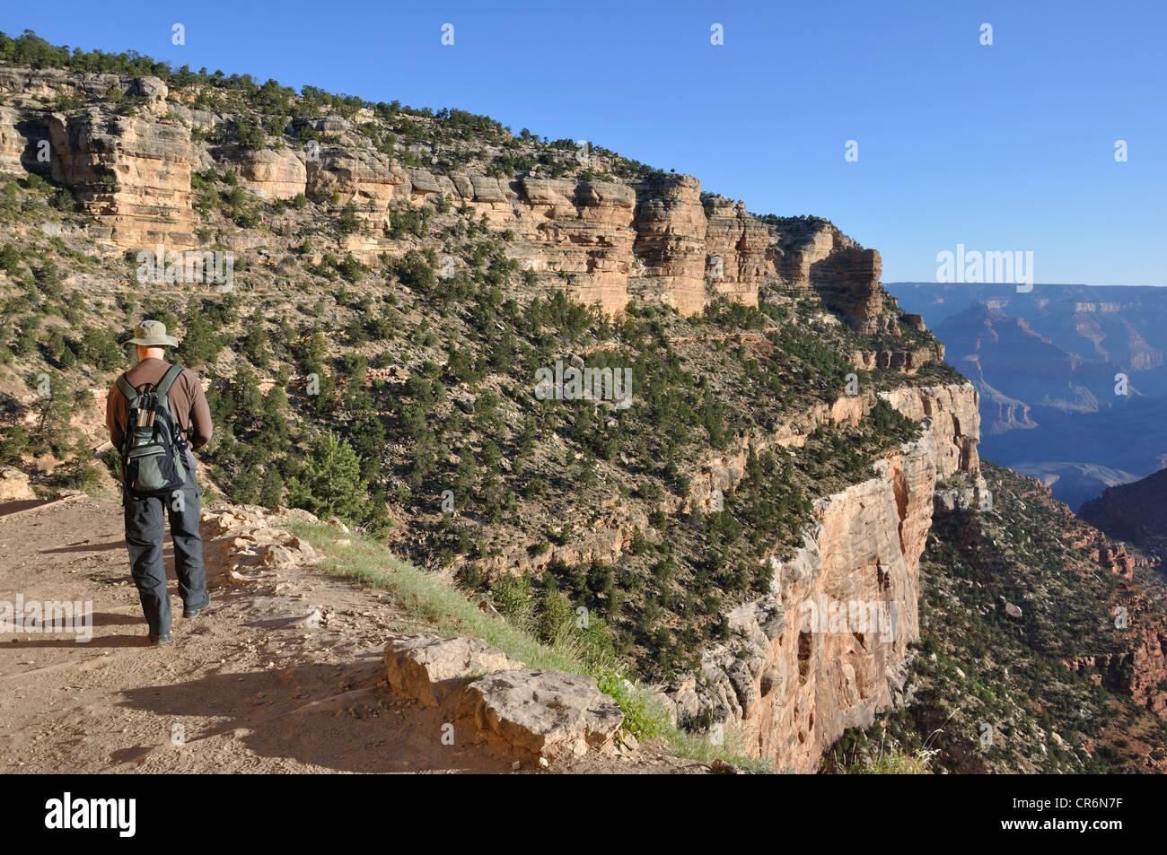 Bright Angel trail, Grand Canyon, Arizona, USA Stock Photo - Alamy