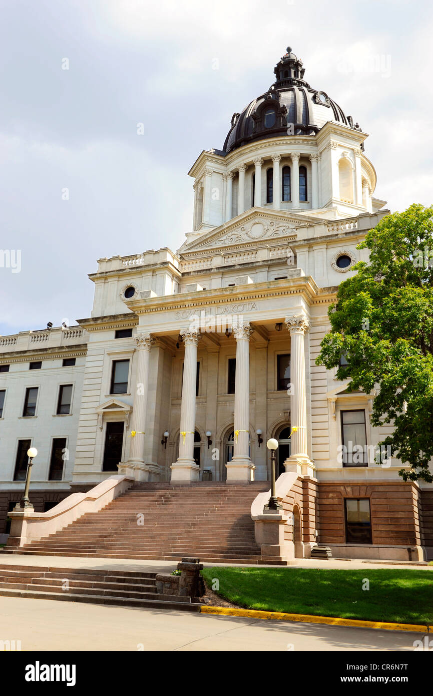 South Dakota State Capitol Building Complex Stock Photo - Alamy