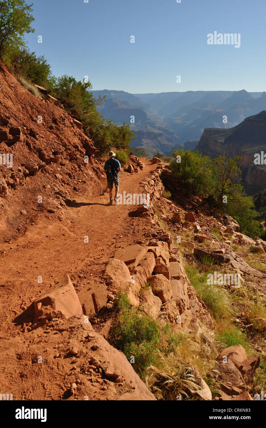 Bright Angel trail, Grand Canyon, Arizona, USA Stock Photo - Alamy