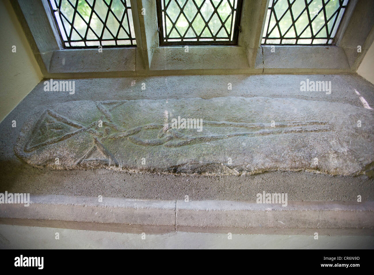 Celtic Cross Nevern Church Pembrokeshire High Resolution Stock ...