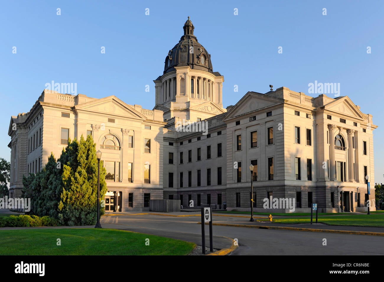 South Dakota State Capitol Building Complex Stock Photo - Alamy