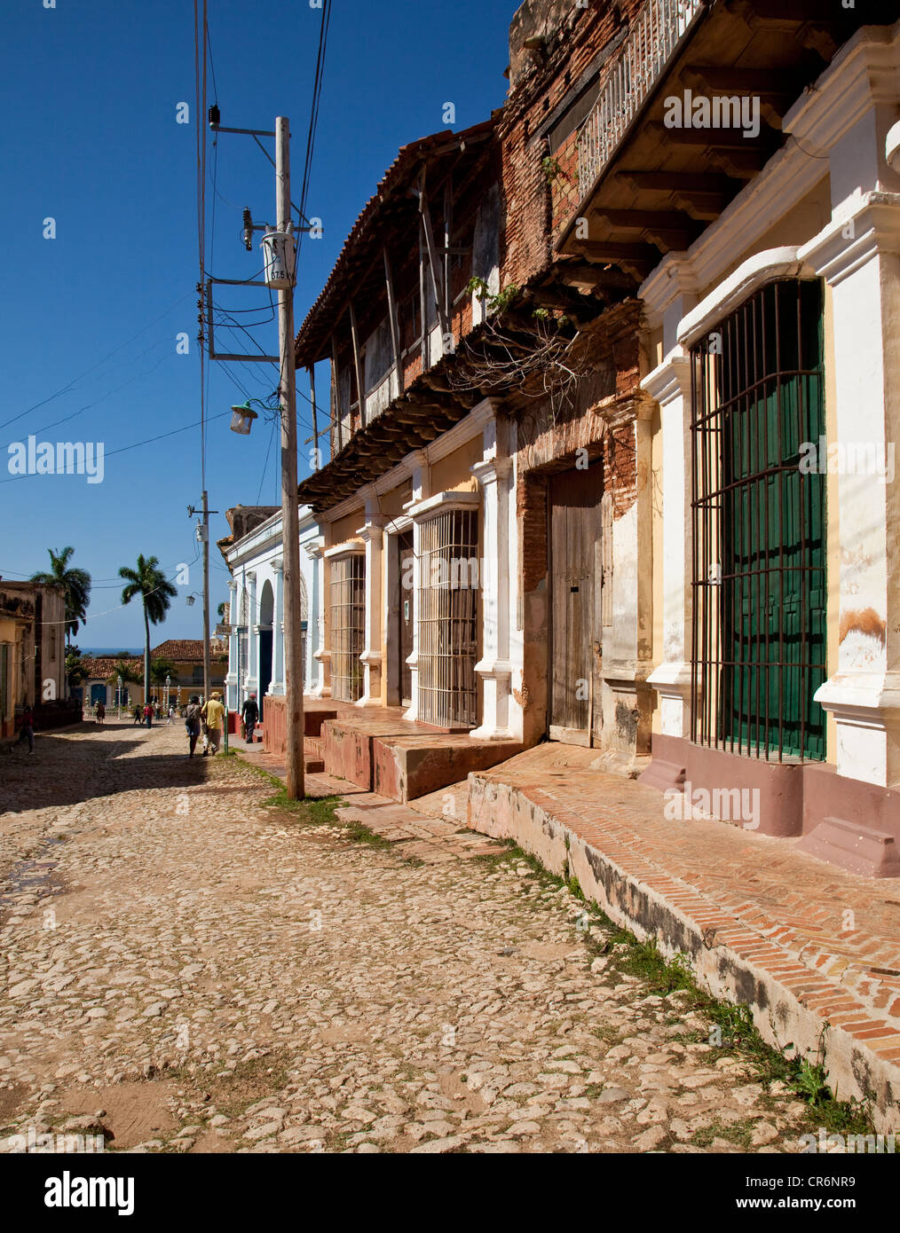Street scene Trinidad Cuba Stock Photo - Alamy