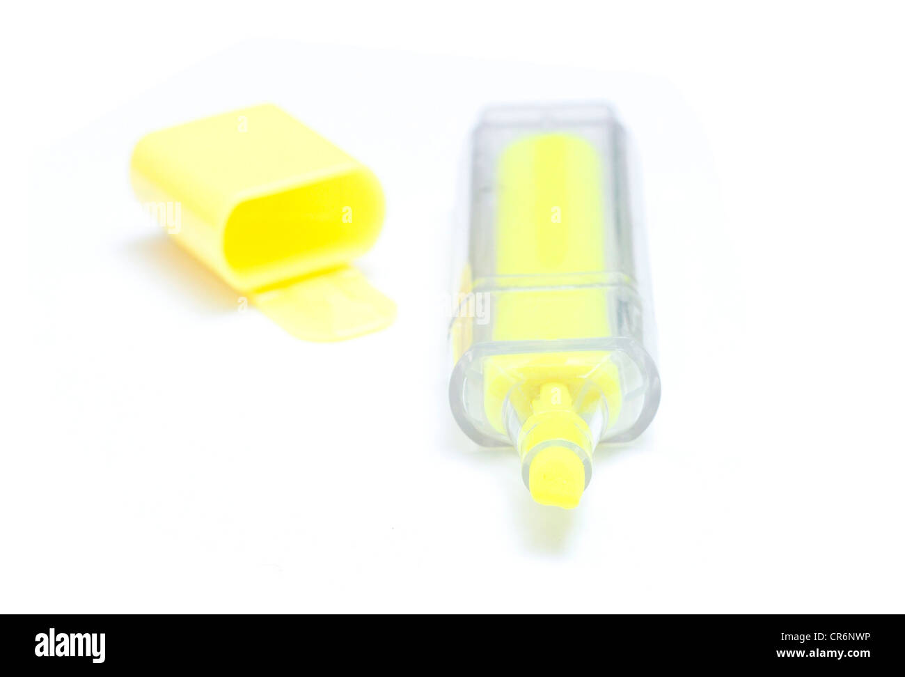 Highlighter marker pen Cut Out Stock Images & Pictures - Alamy