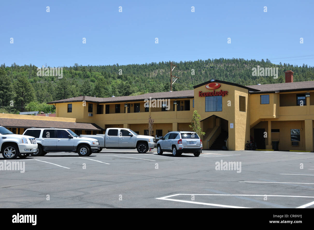 Econolodge motel Williams, Arizona (old Route 66 town Stock Photo - Alamy