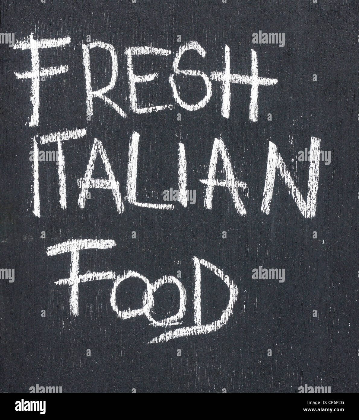 Italian food sign hi-res stock photography and images - Alamy