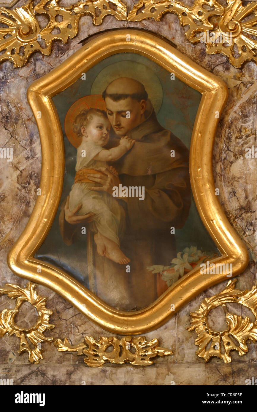 Saint Anthony of Padua Stock Photo - Alamy