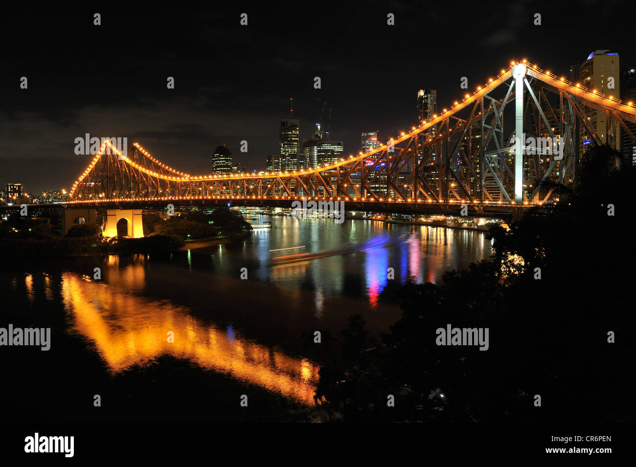 Story bridge lights hi-res stock photography and images - Alamy