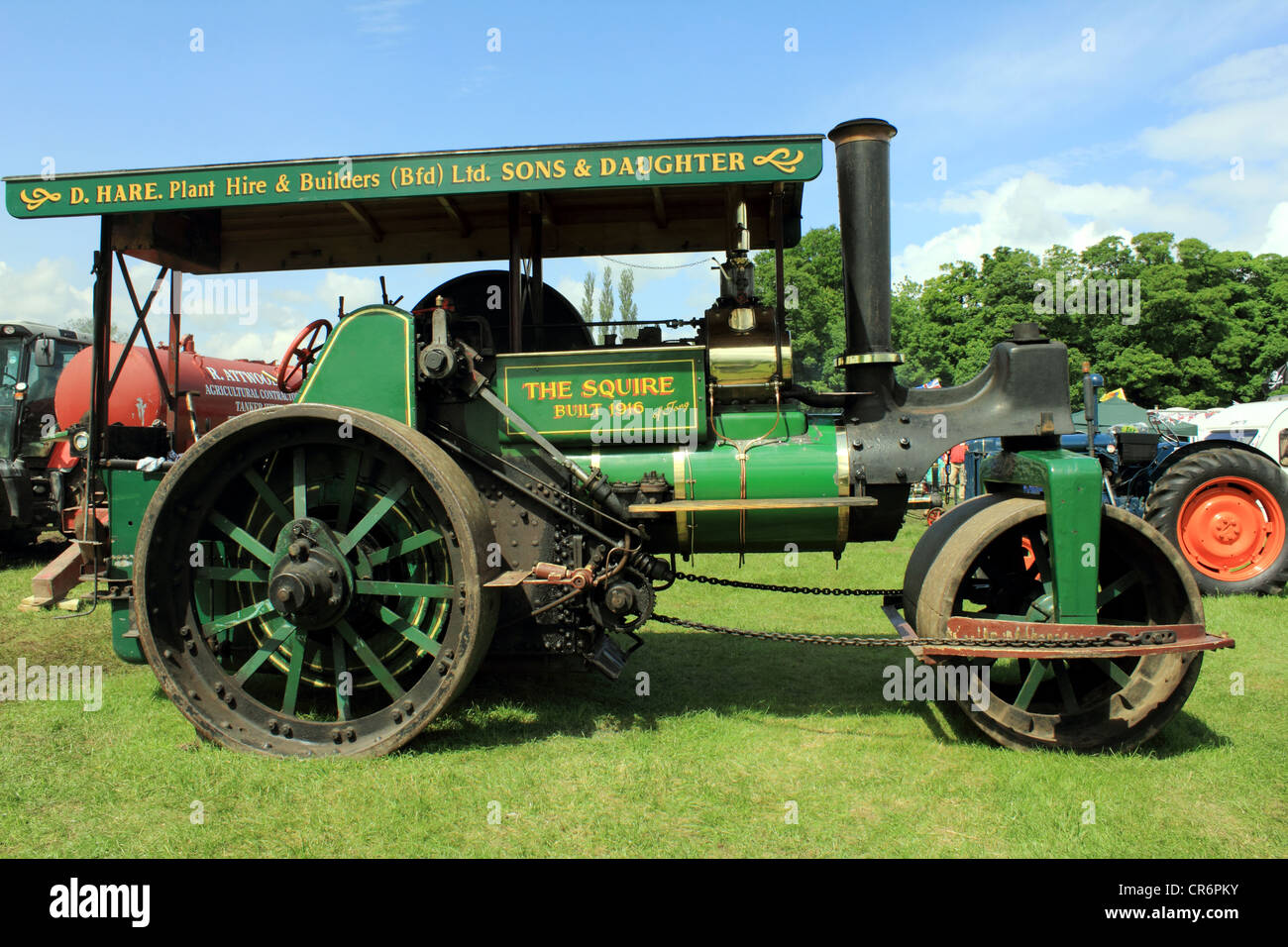 Traction steam roller hi-res stock photography and images - Alamy