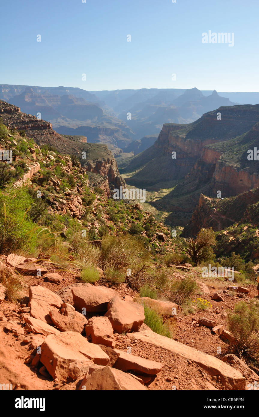 Bright Angel trail, Grand Canyon, Arizona, USA Stock Photo - Alamy