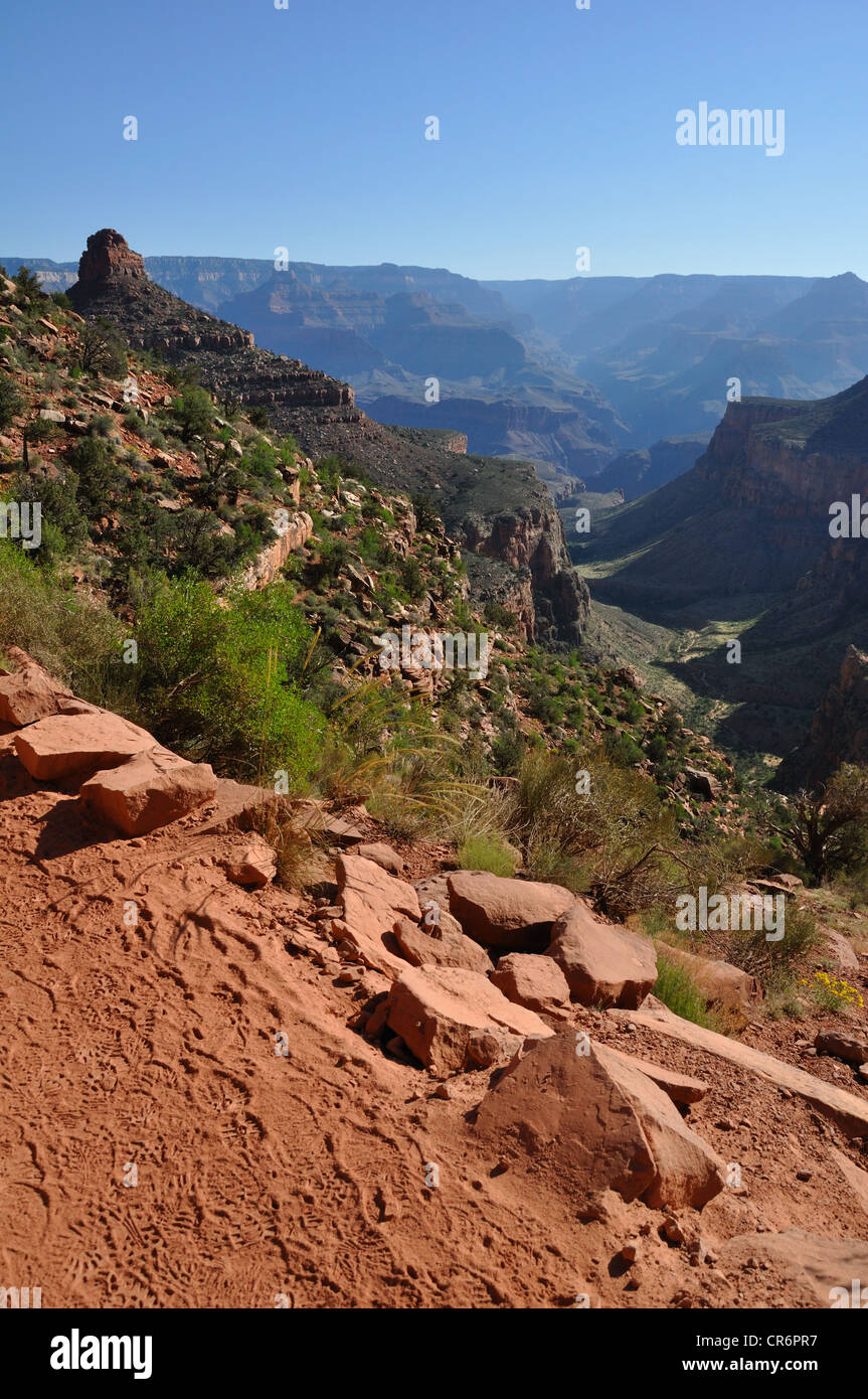 Bright Angel trail, Grand Canyon, Arizona, USA Stock Photo - Alamy
