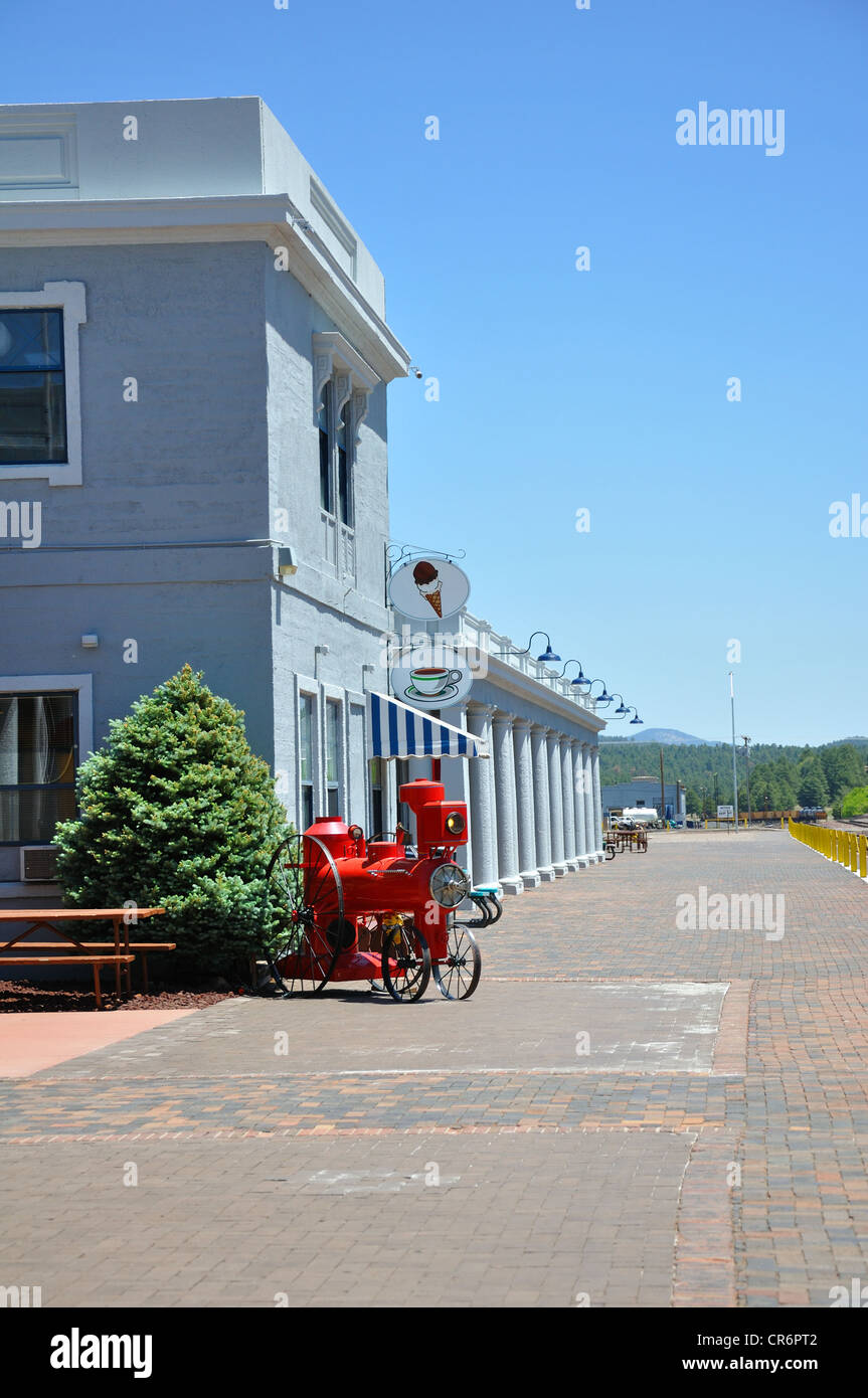 Train station, Williams, Arizona, USA Stock Photo - Alamy