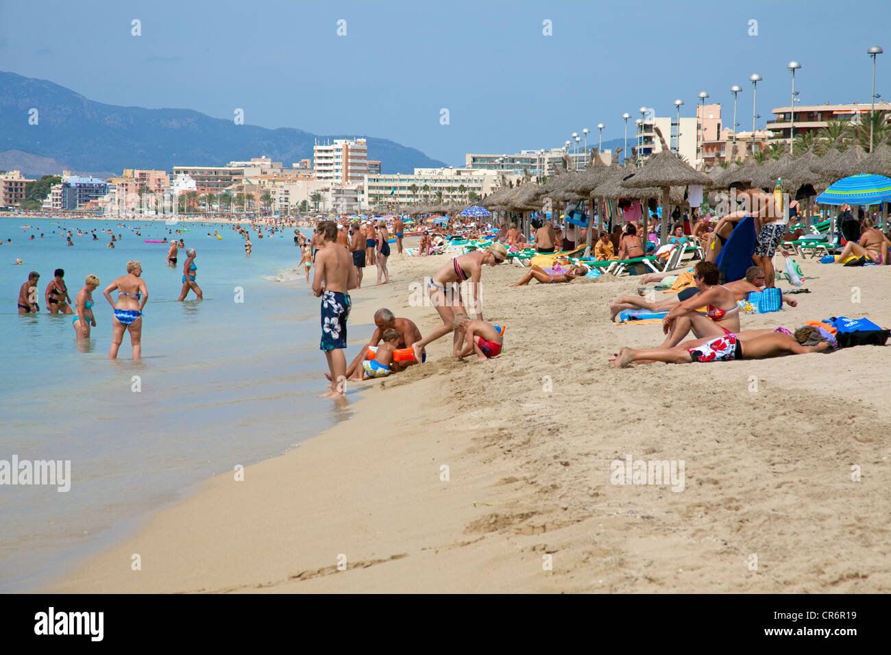 German Tourists Beach Spain High Resolution Stock Photography and ...
