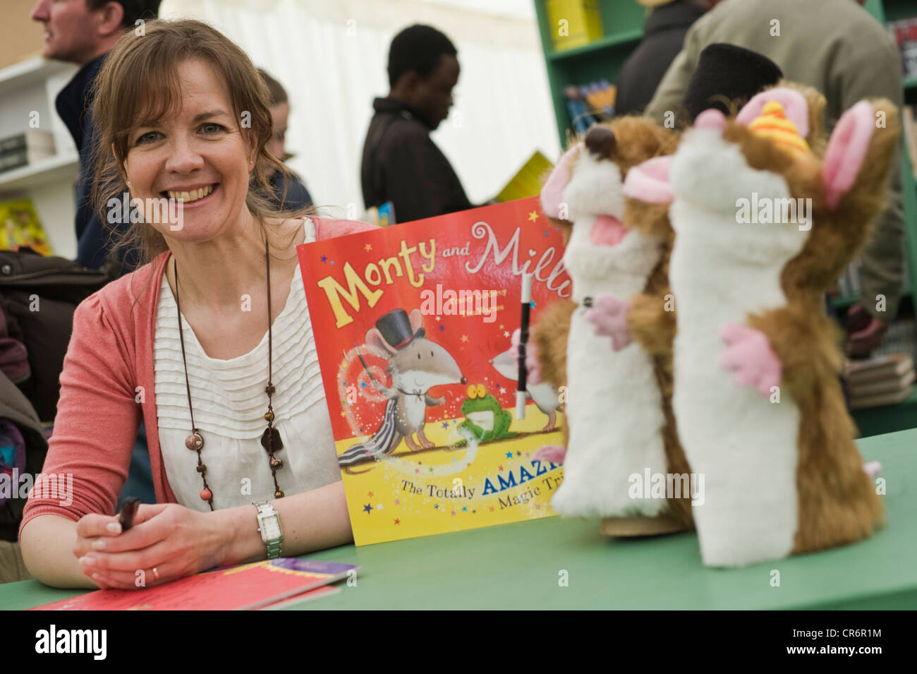 Tracey Corderoy, children's book author pictured at The Telegraph Hay ...