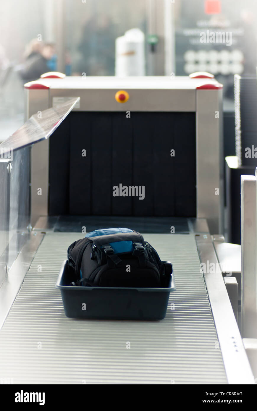 security control point at the airport Stock Photo - Alamy