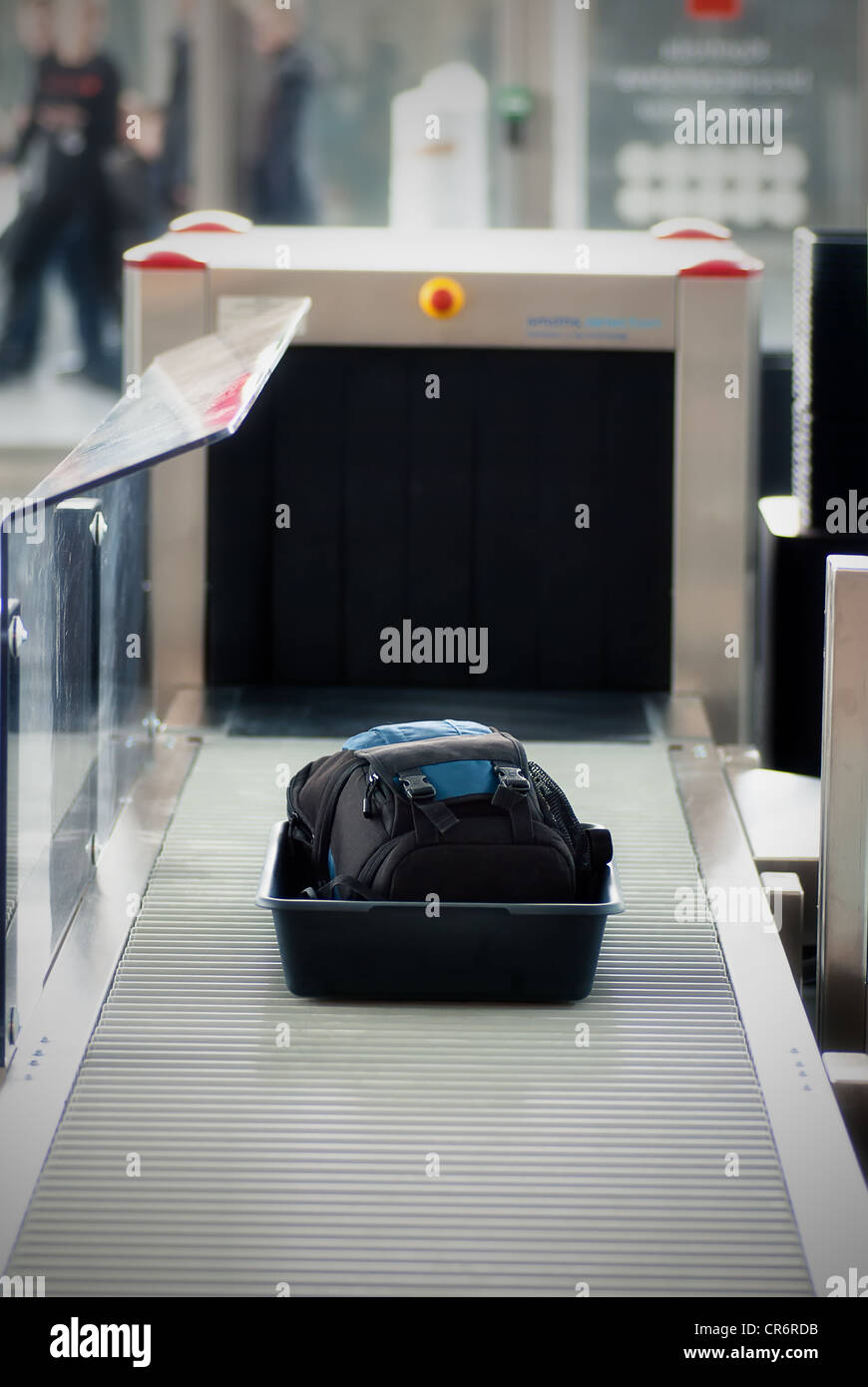 security control point at the airport Stock Photo - Alamy