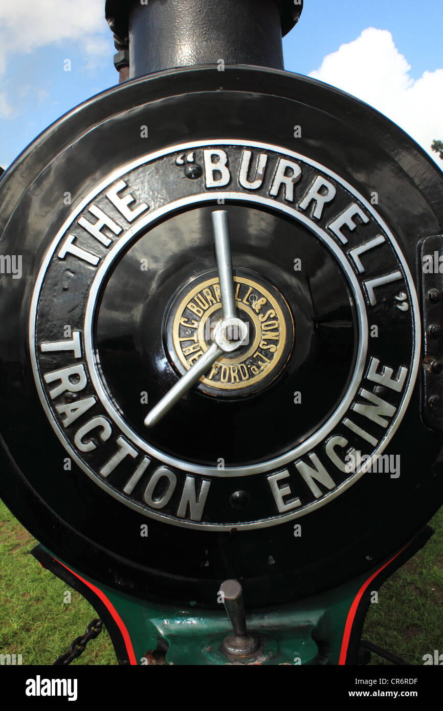 Burrell steam traction engine hi-res stock photography and images - Alamy