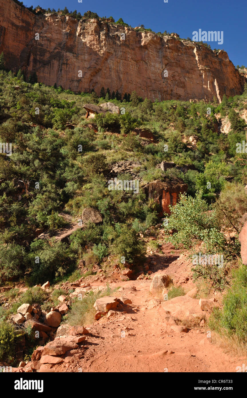 Bright Angel trail, Grand Canyon, Arizona, USA Stock Photo - Alamy