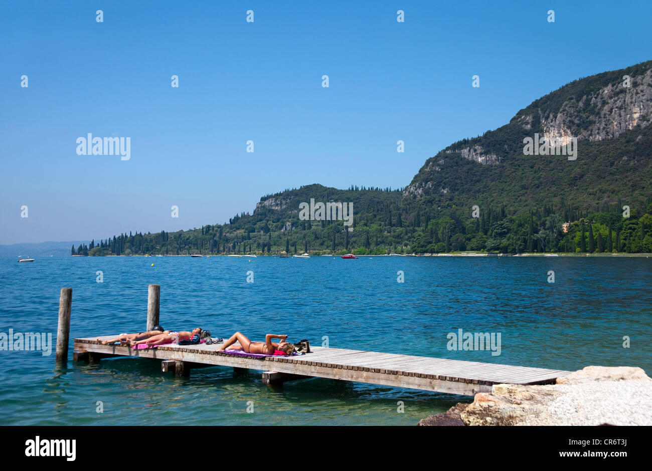 Women Lake Garda High Resolution Stock Photography and Images - Alamy