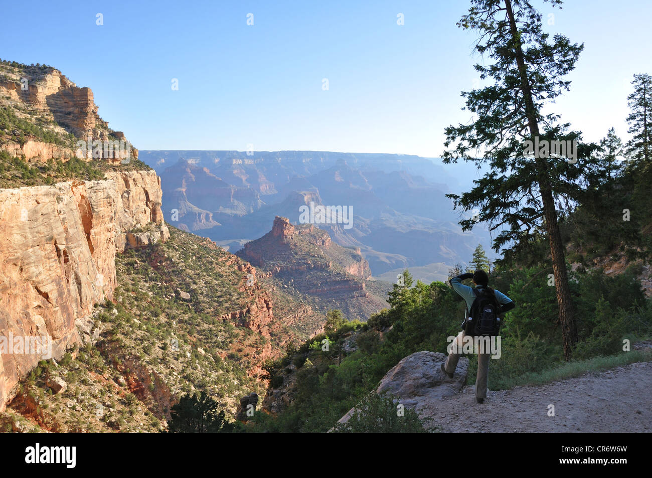 Bright Angel trail, Grand Canyon, Arizona, USA Stock Photo - Alamy