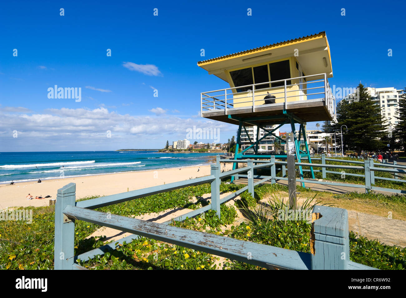 Lifeguards' Lookout Tower, Cronulla Beach, Sydney, New South Wales ...