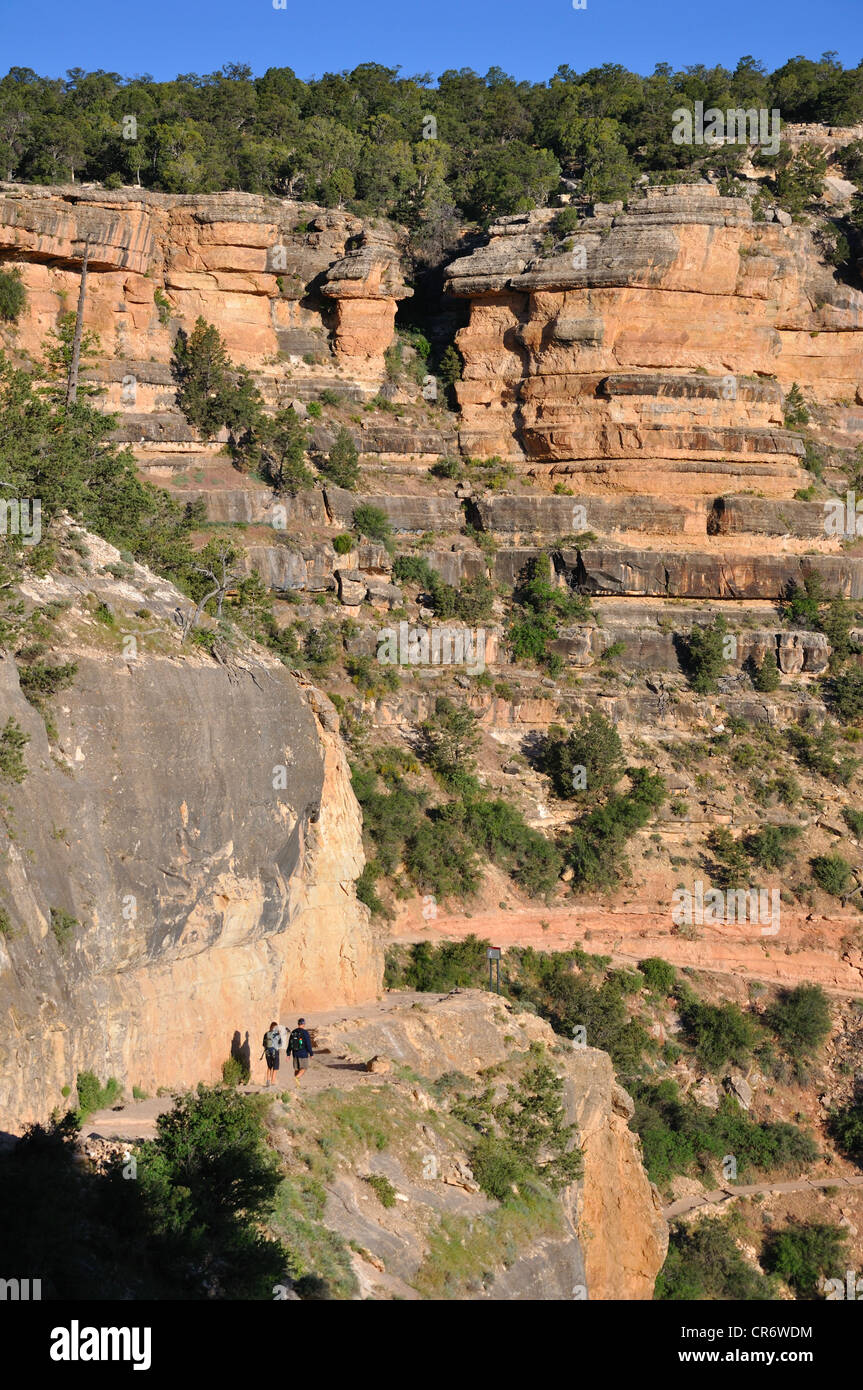 Bright Angel trail, Grand Canyon, Arizona, USA Stock Photo - Alamy