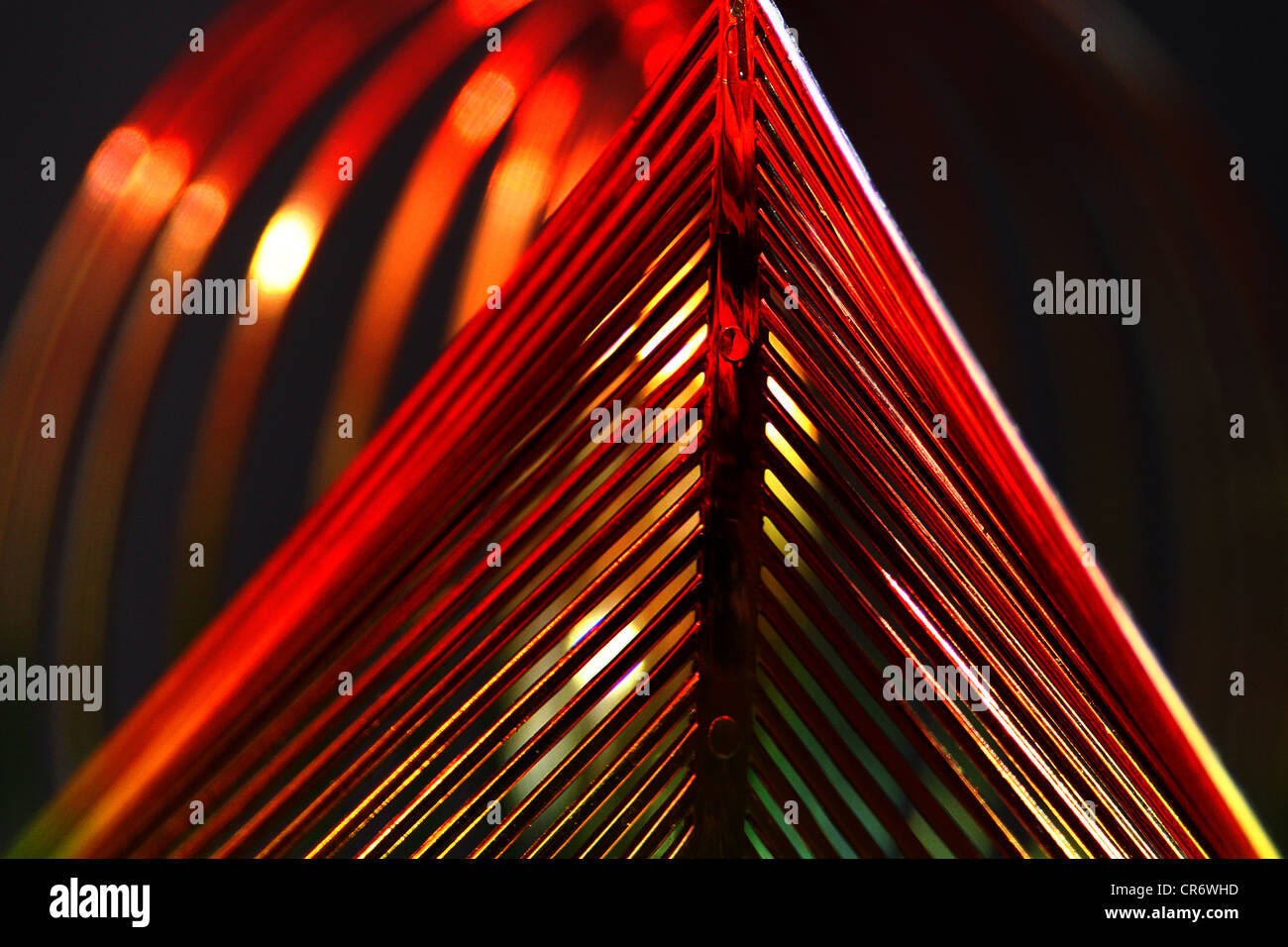 Abstract glowing triangle of lines hi-res stock photography and images ...