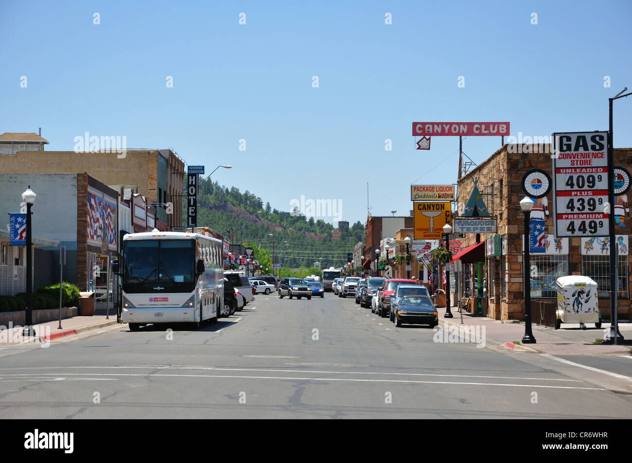 Route 66 through Williams, Arizona, USA Stock Photo - Alamy