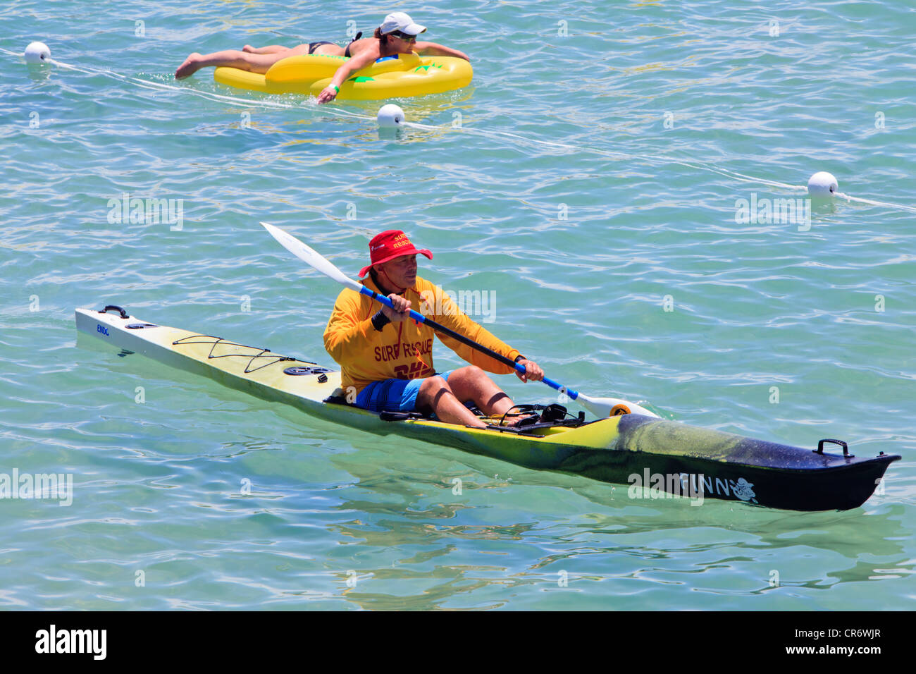Lifeguard kayak hi-res stock photography and images - Alamy