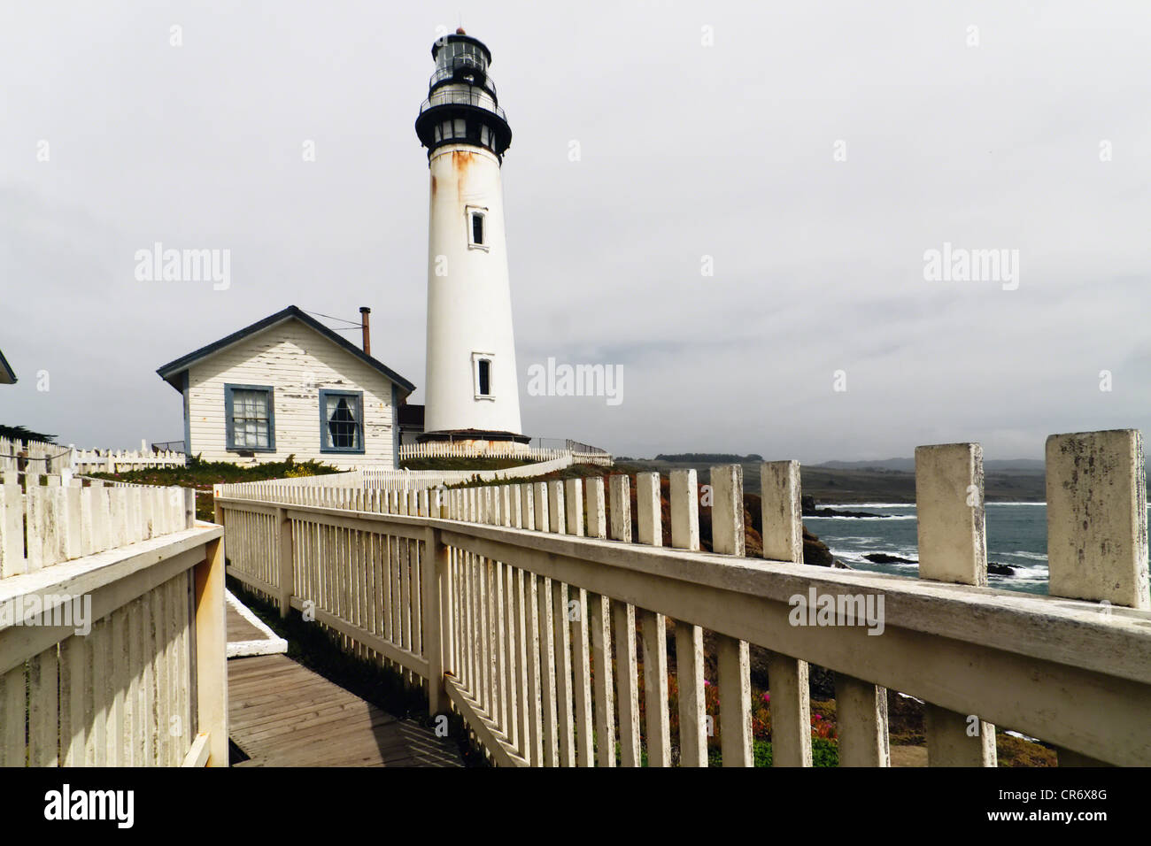 Pigeon point lighthouse hi-res stock photography and images - Alamy