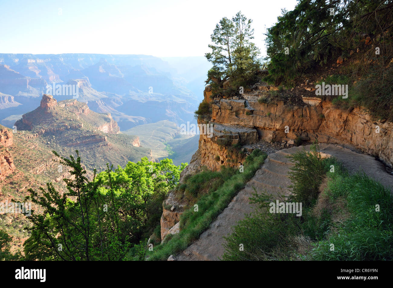 Bright Angel trail, Grand Canyon, Arizona, USA Stock Photo - Alamy