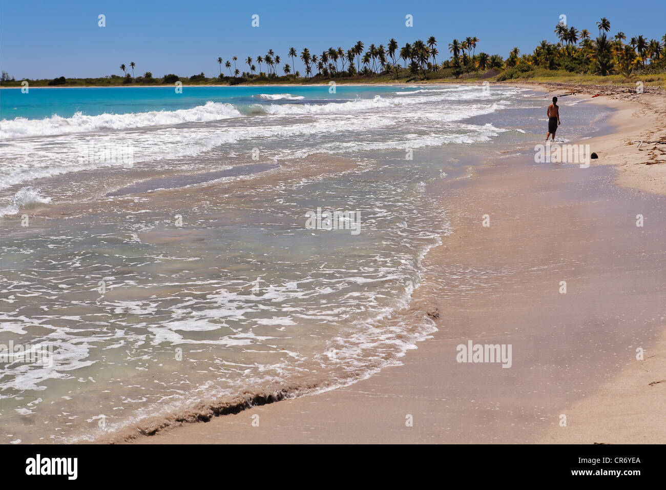 Atolladora Beach, in Ballena Bay, Guanica, Puerto Rico Stock Photo - Alamy