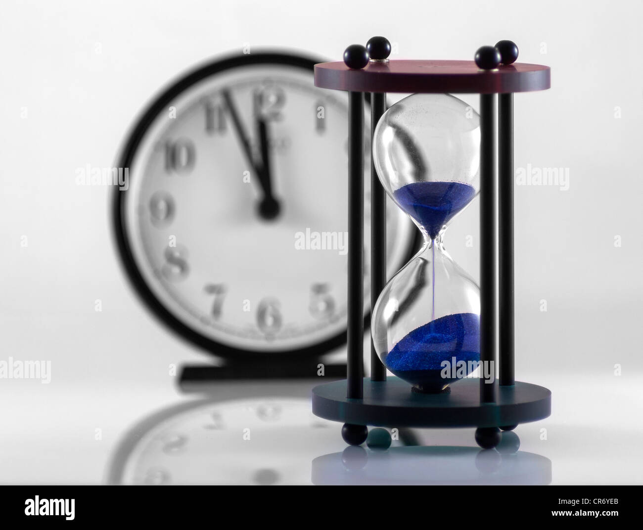 Hourglass Clock High Resolution Stock Photography and Images - Alamy