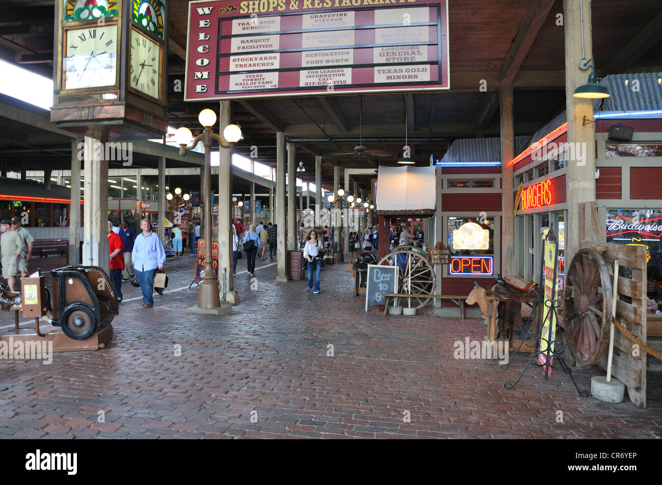 Stockyards Station, Fort Worth, Texas, USA Stock Photo - Alamy