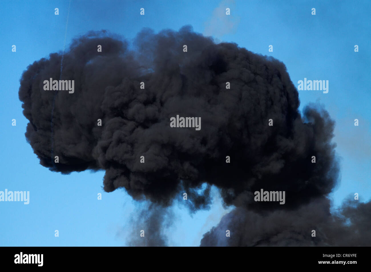 Controlled Explosion at Warbirds Over Wanaka Airshow, Otago, South ...