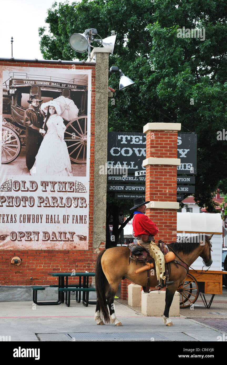 Old West historic reenactment in Fort Worth, Texas, USA Stock Photo - Alamy