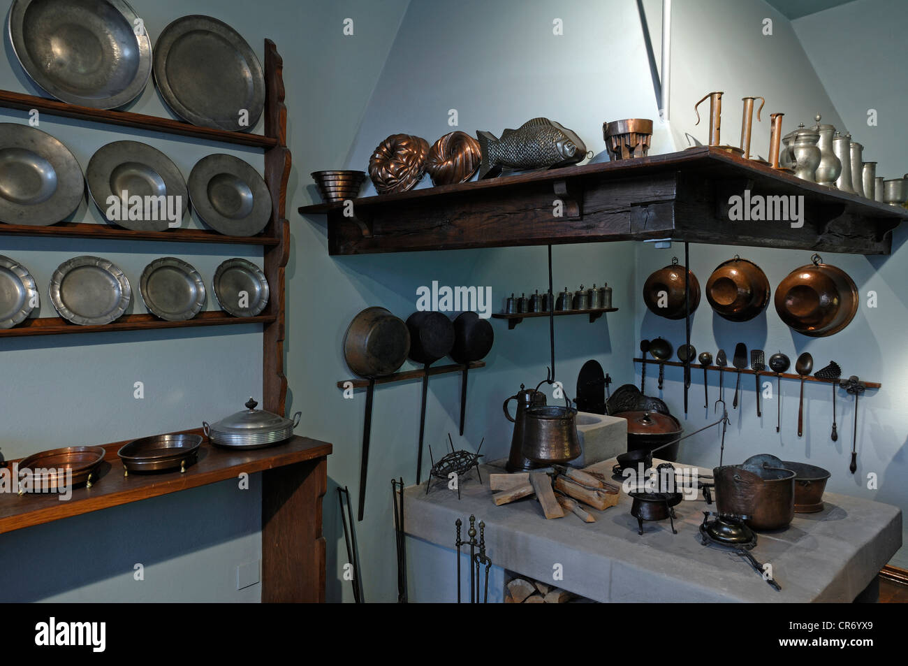 The 17th century kitchen hi-res stock photography and images - Alamy