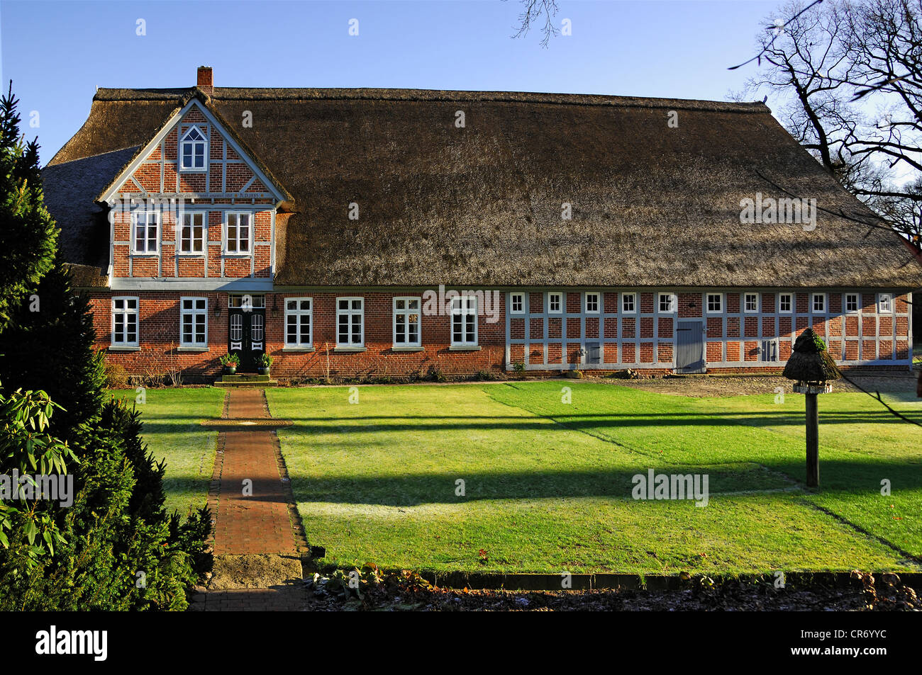 Garden old german farmhouse hi-res stock photography and images - Alamy