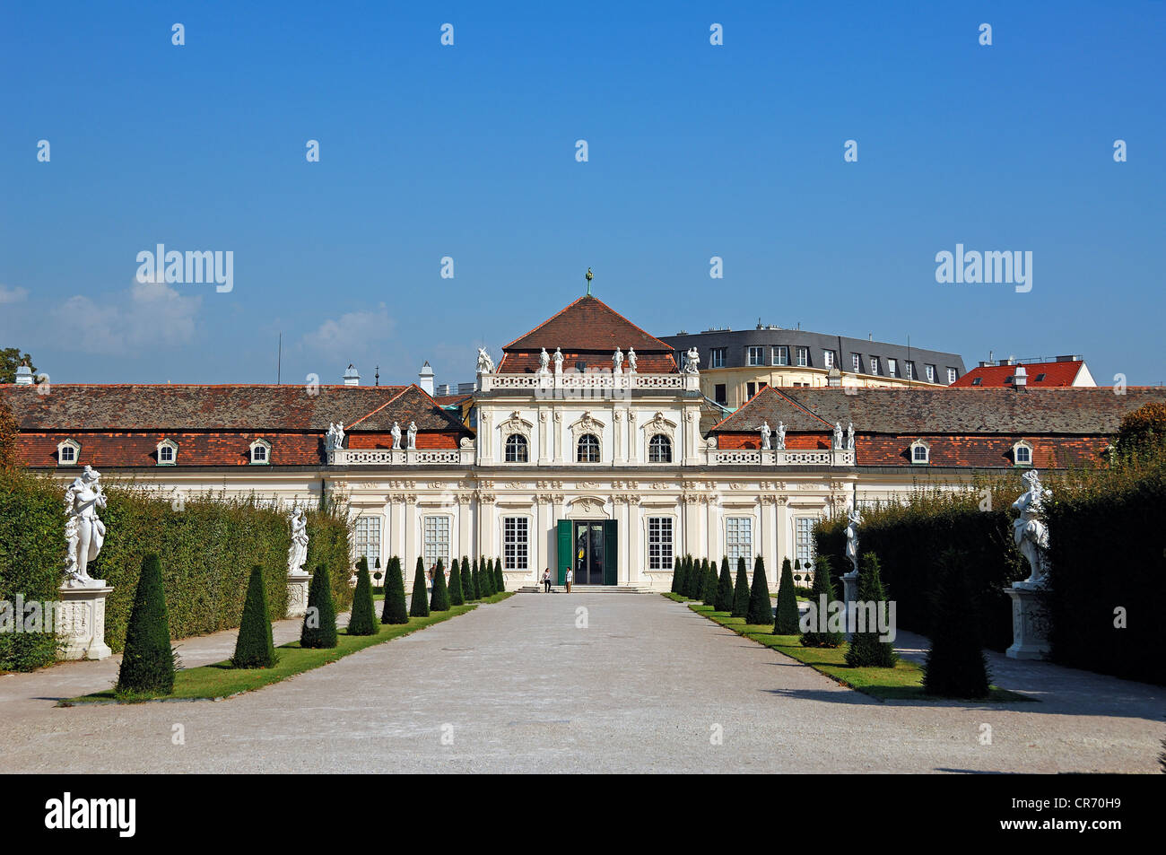 Lower Belvedere, 18th Century, Rennweg, Vienna, Austria, Europe Stock ...
