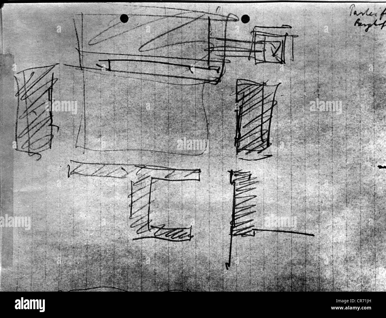 Drawing of adolf hitler Black and White Stock Photos & Images - Alamy