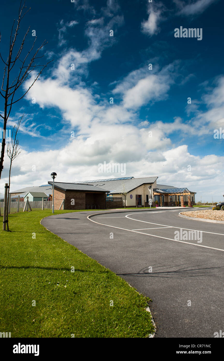 Ysgol Bro Sion Cwilt, Synod Inn, Ceredigion Wales UK Stock Photo - Alamy