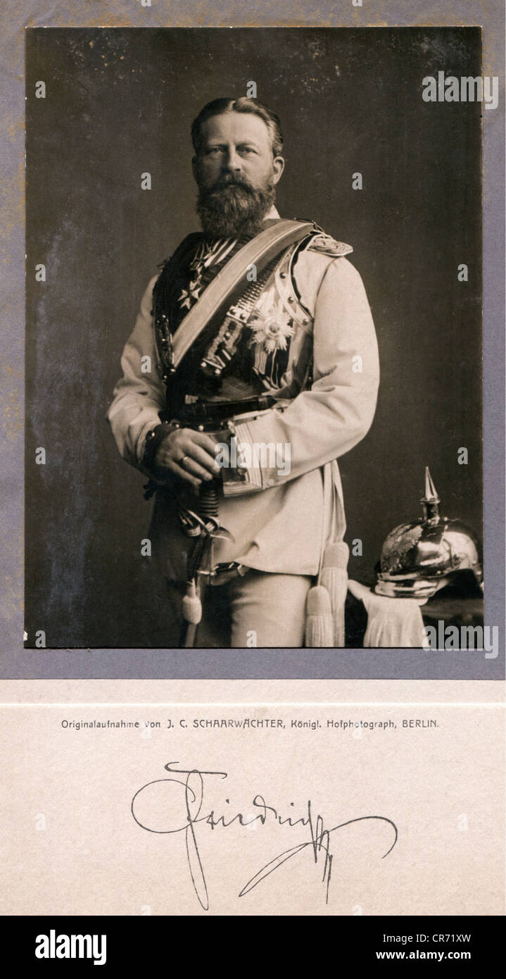 Emperor friedrich iii 1831 1888 hi-res stock photography and images - Alamy