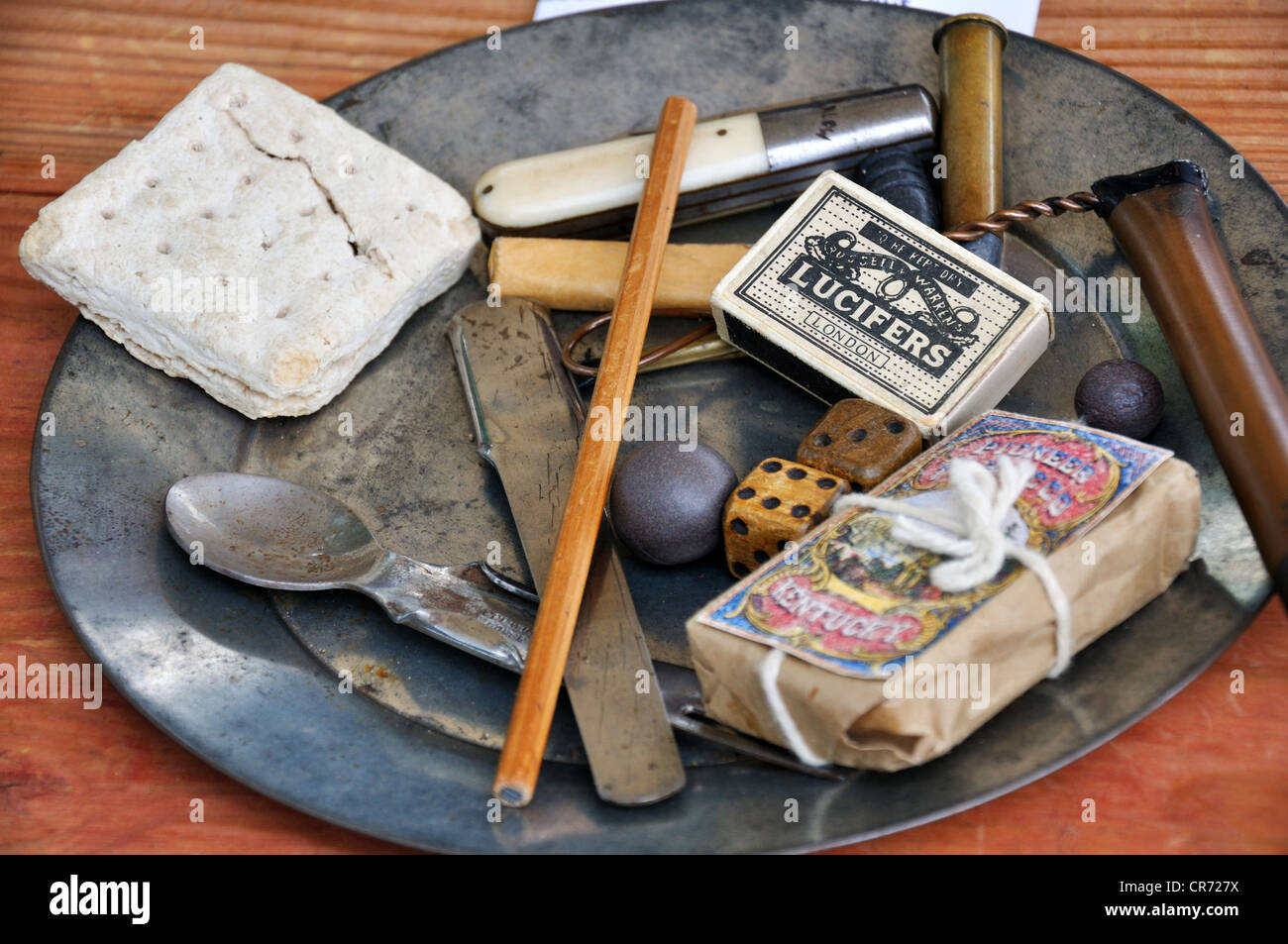 American Old West and Civil War Reenactment - army supplies that every ...