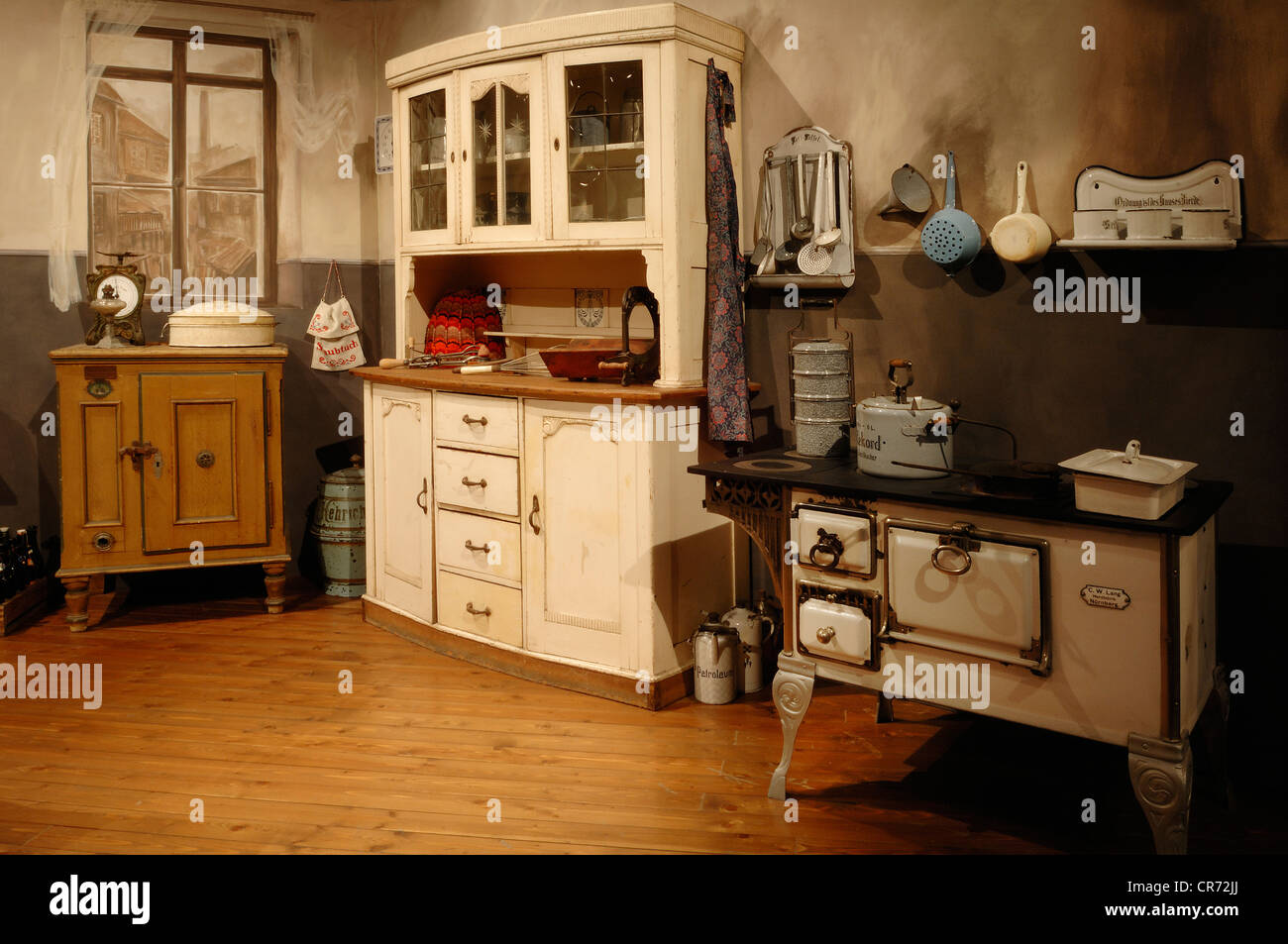 Kitchen from 1900, Museum for Industrial Culture, Aeussere Sulzbacher ...