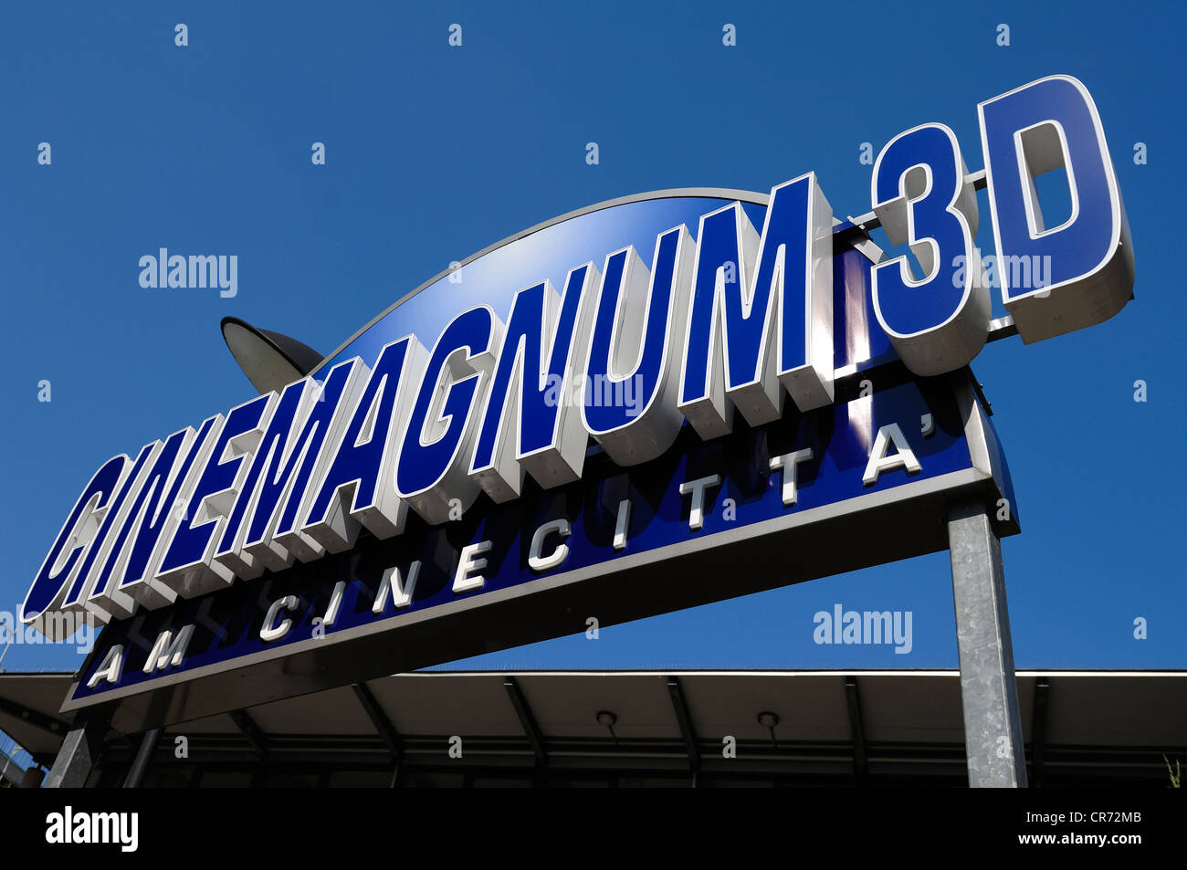 Advertising sign, Cinemagnum 3D cinema, Gewerbemuseumsplatz 3 ...