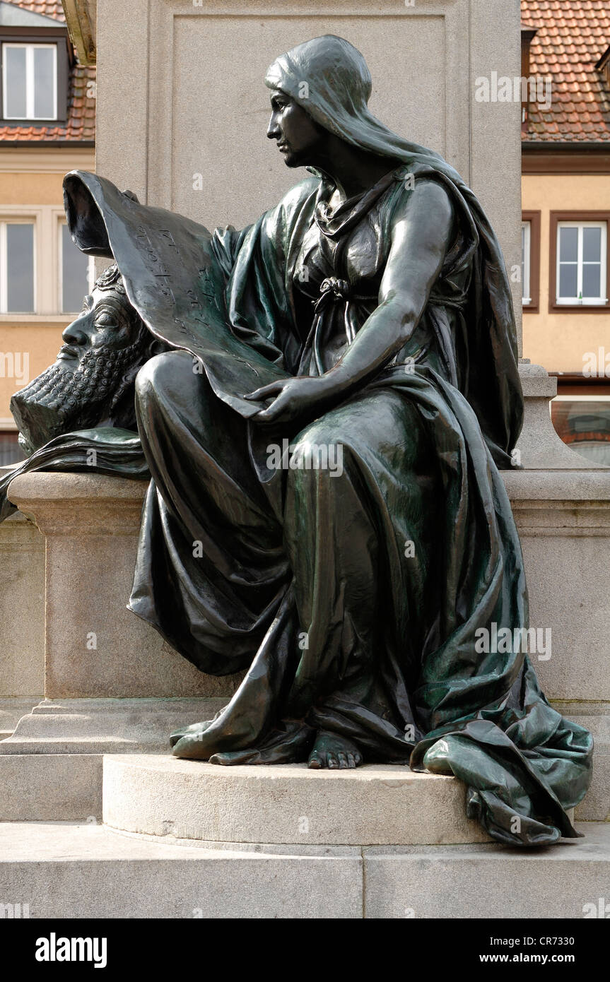 Allegorical figure from Friedrich Rueckert's works, "Wisdom of the ...