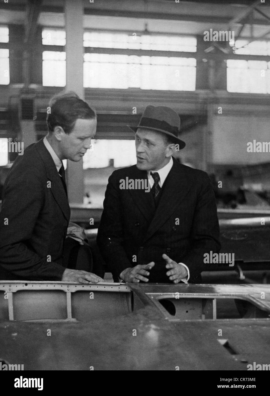 Charles Lindbergh And Germany Stock Photos & Charles Lindbergh And ...