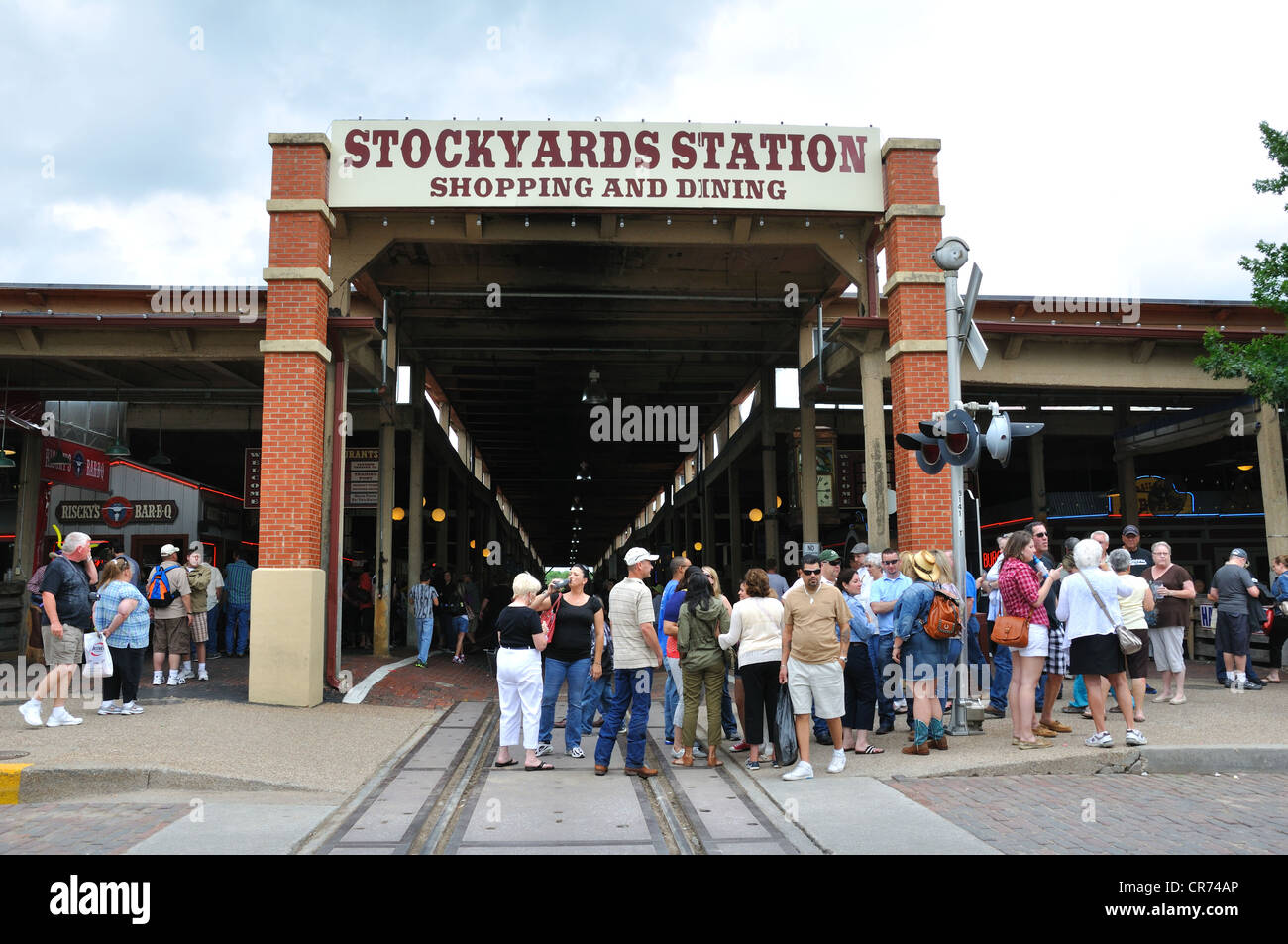 Stockyards Station, Fort Worth, Texas, USA Stock Photo - Alamy