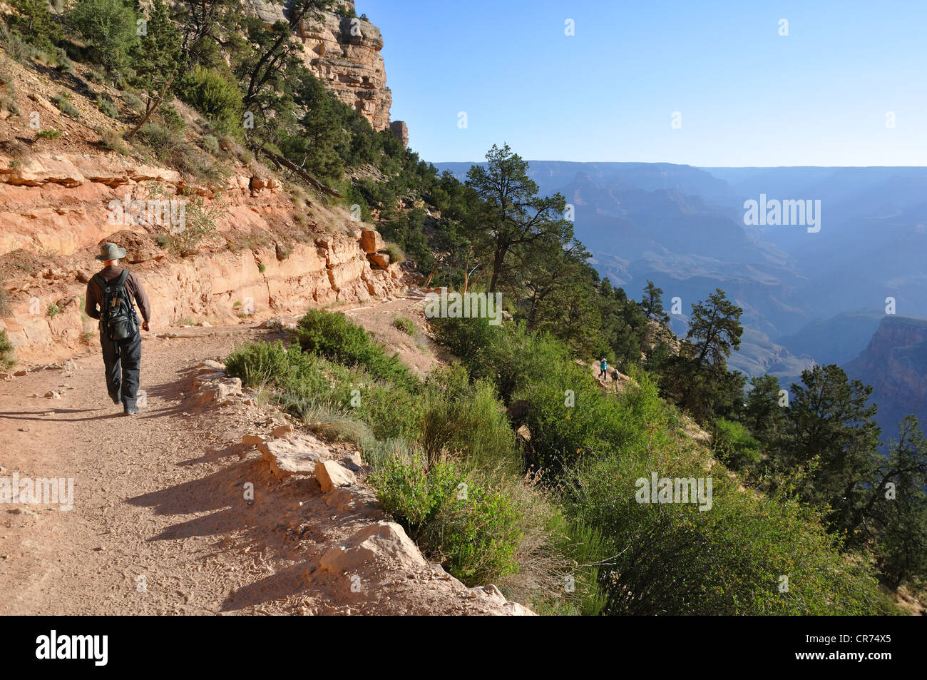 Bright Angel trail, Grand Canyon, Arizona, USA Stock Photo - Alamy